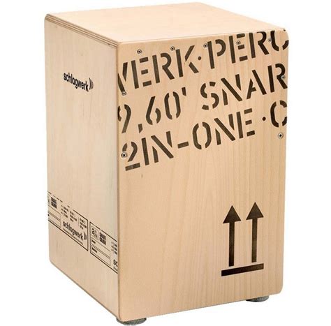 Schlagwerk Cajon Schlagwerk CP403 2inOne Medium Snare Cajon