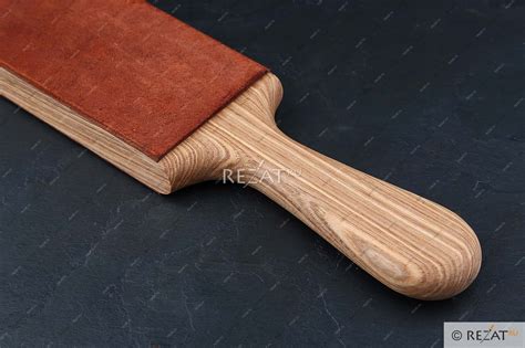 Двухсторонняя доска с кожей для финишной правки ножей TS-SH1700330 ...