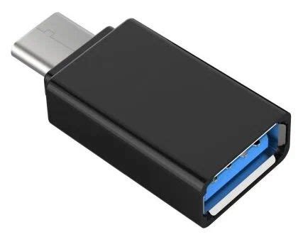 Адаптер USB 3.0 - Type-C / Переходник коннектор Type C черный - купить ...