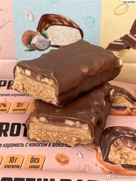 Протеиновый батончик WOWBAR со вкусом «Соленая карамель с кокосом в ...