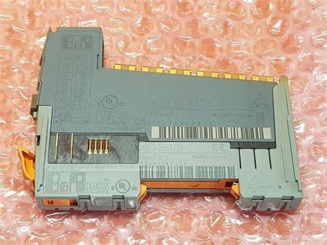 B&R Digitales Eingangsmodul X20 DI 9371 Rev G0 Inkl. Busmodul X20 BM0 ...