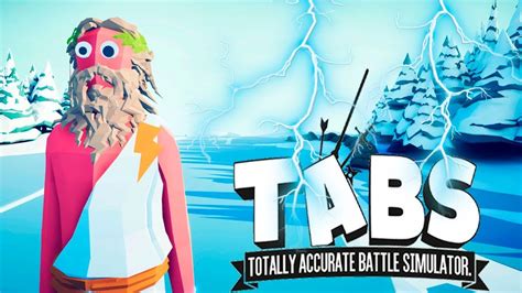 Вызвал ЗЕВСА чтобы ПОБЕДИТЬ - Totally Accurate Battle Simulator (TABS ...