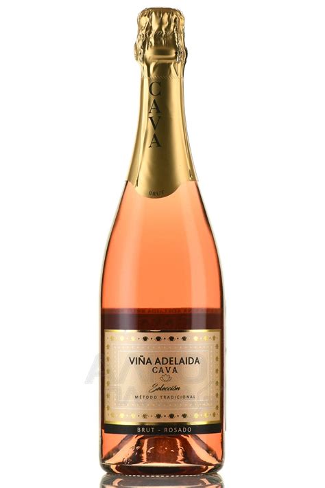 Cava Vina Adelaida Brut Rosado DO - купить вино игристое Кава Вина ...