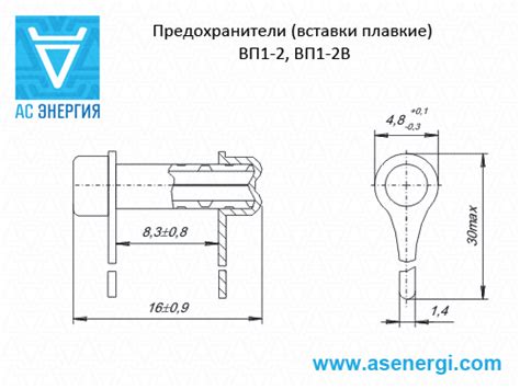Вставки плавкие (предохранители) керамические ВП1-1, ВП1-2, ВП2Б, ВП3Б ...
