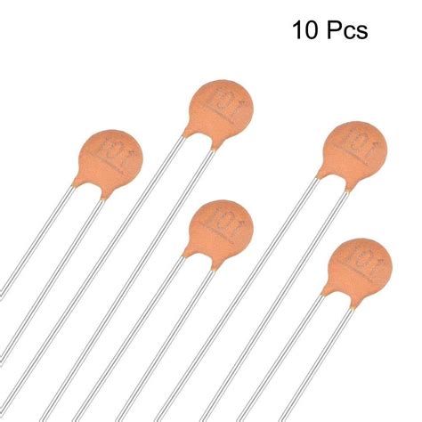Pack of 10 ceramic capacitor -100pF capacitor
