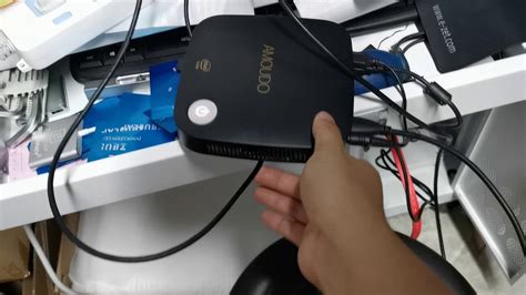ZEUSLAP P15A Portable monitor-Mini Pc to monitor - YouTube