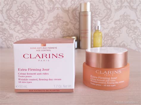 Регенерирующий дневной крем для лица Clarins Extra-Firming | Отзывы ...