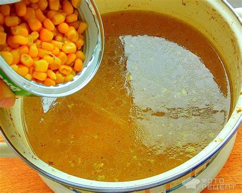 Рецепт: Китайский суп с курицей, кукурузой и яйцом | Легкий, быстрый и ...