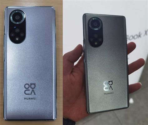 Huawei Nova 9, Huawei Nova 9 Pro live shots leak out - revü