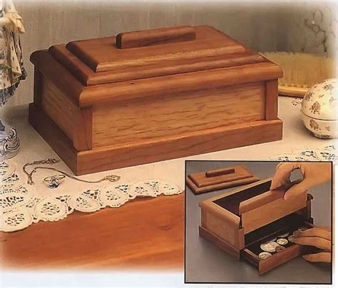 Шкатулка с тайником своими руками – подробные чертежи изготовления