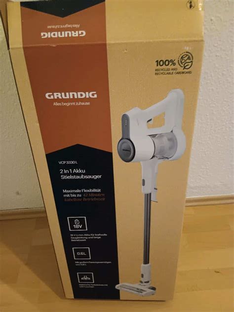 GRUNDIG 2-in-1-Akku-Stielstaubsauger »VCP 3330 L« - EdelKüche