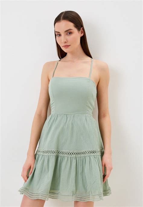 Сарафан Guess, цвет: зеленый, RTLACN927401 — купить в интернет-магазине ...