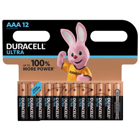 Duracell Ultra Power AAA Batteries (12 Pack)