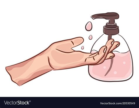 Пин на доске hand-sanitizer