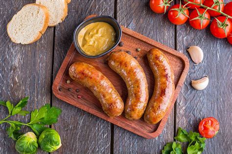 Колбаски гриль из курицы зам., 400 г с доставкой на дом в Алматы ...