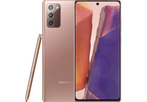 Купить Samsung Galaxy Note 20 5G Duos 8/256Gb Bronze (SM-N9810) в ...