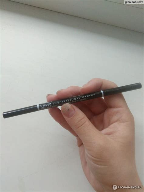 Карандаш для бровей NYX Professional Makeup Micro Brow Pencil - «Ультра ...