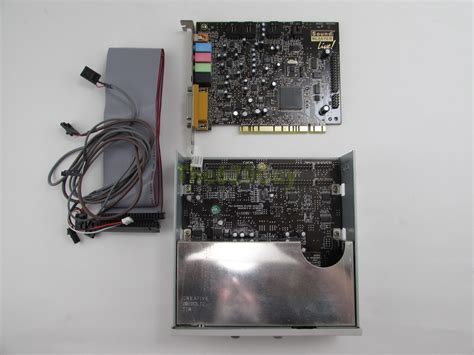 Creative SB0060 Sound Blaster Live! 5.1CHL Sound Card + SB0010 Live ...