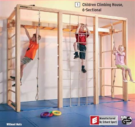 Шведская стенка для детей, 6 секций ERHARD SPORT купить в Киеве ...