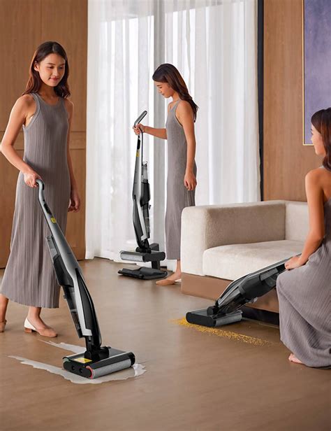 Deerma VX96W Cordless Vacuum Cleaner, Wet And Dry, 15kPa Suction Force ...