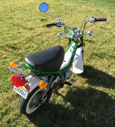 1977 YAMAHA CHAPPY ONLY 169 MILES! CREAM PUFF!! 80cc RARE GT YZ MX RD