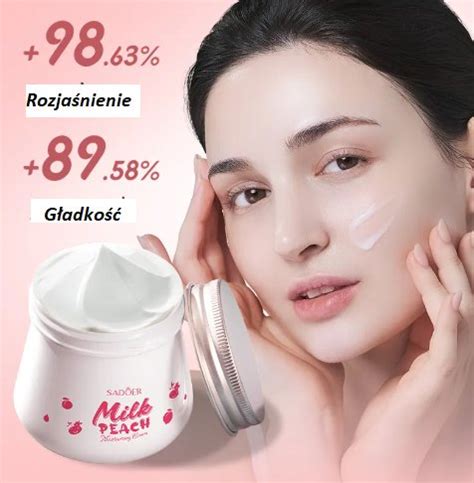 Sadoer Milk Peach, Krem Do Twarzy Nawilżający, Rewitalizacja skóry ...