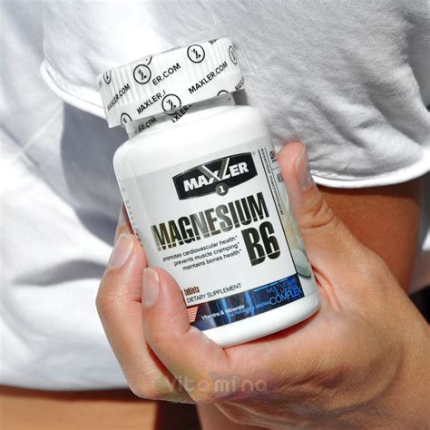 Maxler Магний Б6 Magnesium B6, 120 табл купить в интернет-магазине ...