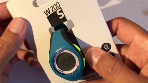 Sports watch KIPRUN Kalenji W200 from Decathlon - YouTube