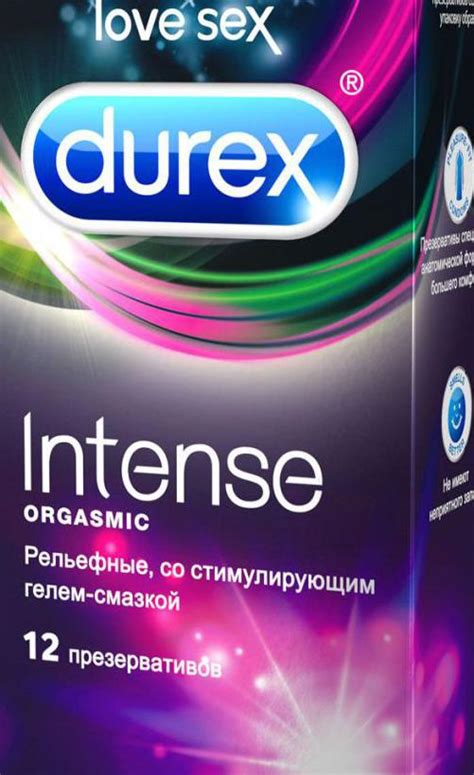 Современные презервативы и гель Durex Intense Orgasmic - Druggist.ru