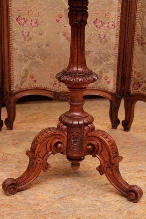 Antique Walnut Flower Table - Home Decor