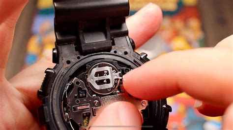 Как заменить батарейку в часах Casio G-Shock GA-110GB? - YouTube