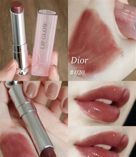 Christian dior addict lip glow 020 mahogany – Artofit