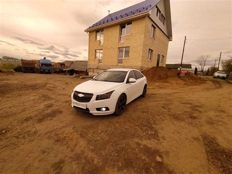 Клип Шевроле Круз белый матовый — Chevrolet Cruze (1G), 1,6 л, 2011 ...