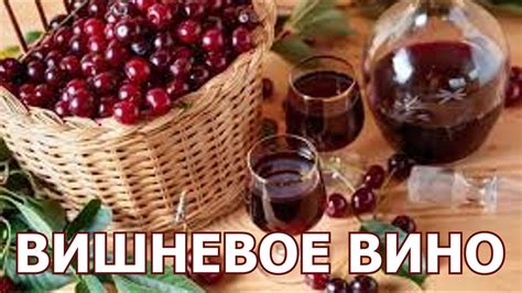 Домашнее ВИШНЕВОЕ ВИНО. Все этапы приготовления. - YouTube