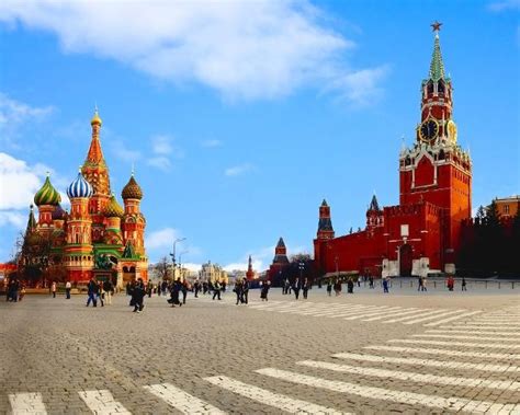 Достопримечательности Москвы на английском языке