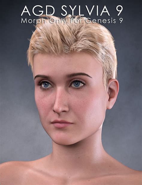 danity女性角色的变体G9 - Danity Female Character Morph for G9 - Genesis 9,女性 ...
