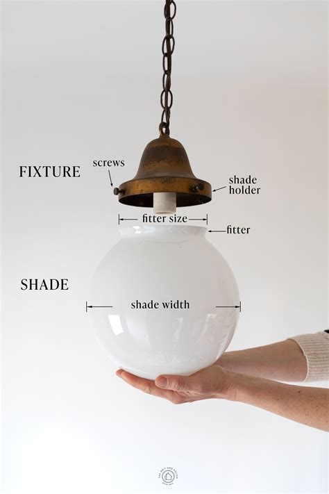 How to Replace a Light Fixture's Glass Shade — The Grit and Polish