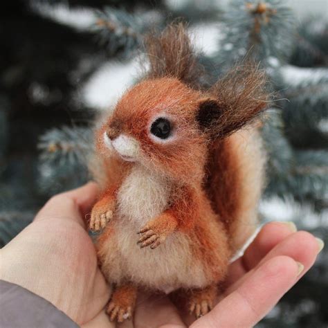 Поделка белочка (Большой фотообзор) - treepics.ru