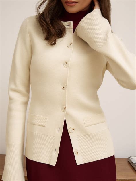Удлиненный кардиган с крупными пуговицами :: LICHI - Online fashion store