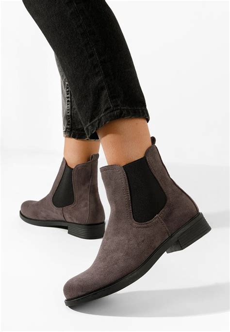 Дамски боти сив Zelmira Zapatos
