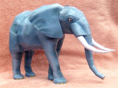 Слон (Canon Papercraft) - Модели из бумаги и картона своими руками - Форум
