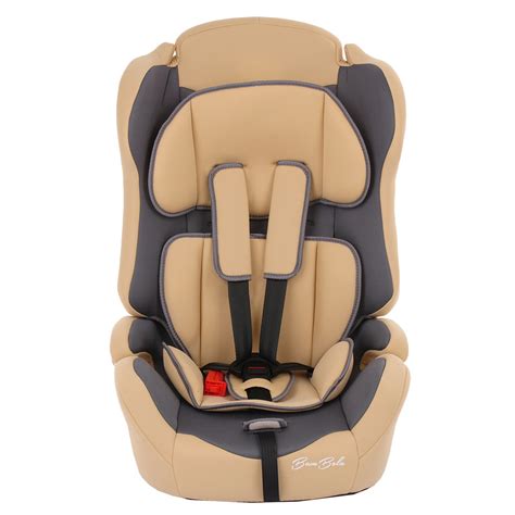 Автокресло BamBola Primo 9-36 кг (Бежевый/Серый)
