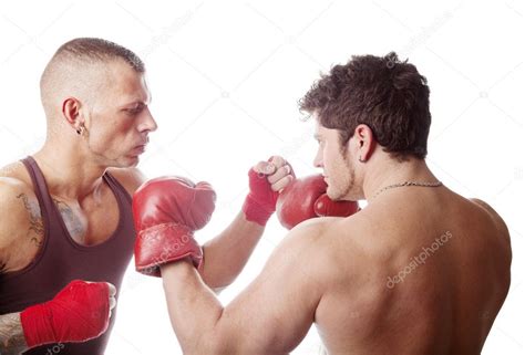 Boxing men — Stock Photo © miklav #2519460