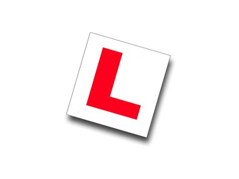 L-Plate - self adhesive | Cambridge Lambretta Workshops