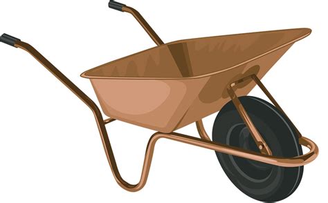 Картинка садовая тачка для детей