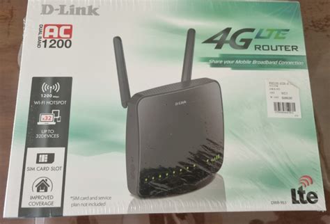 D-Link DWR-953 4G LTE Wireless Router, Computers & Tech, Parts ...