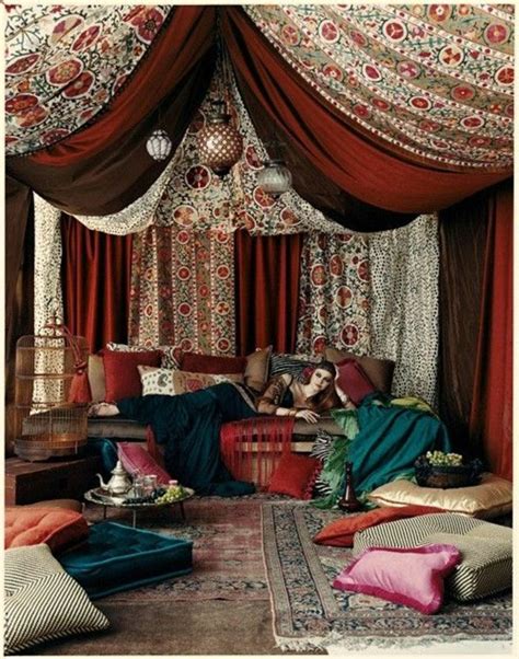 orientalisches zimmer exotik im eigenen zuhause hinzufügen dekorationen ...