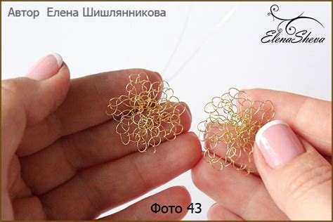 Вяжем из тонкой проволоки ажурные серьги «Мечты Одуванчика»: Мастер ...
