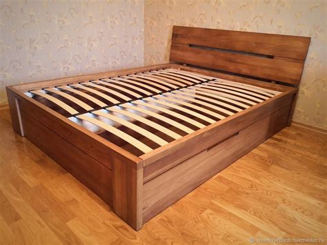 Кровать из массива бука в интернет-магазине Ярмарка Мастеров по цене ...