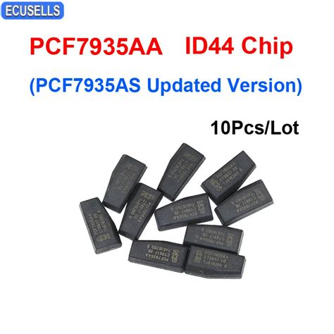 10Pcs/Lot PCF7935AA ID44 Transponder Car Key Chip PCF7935 7935 Chip ...